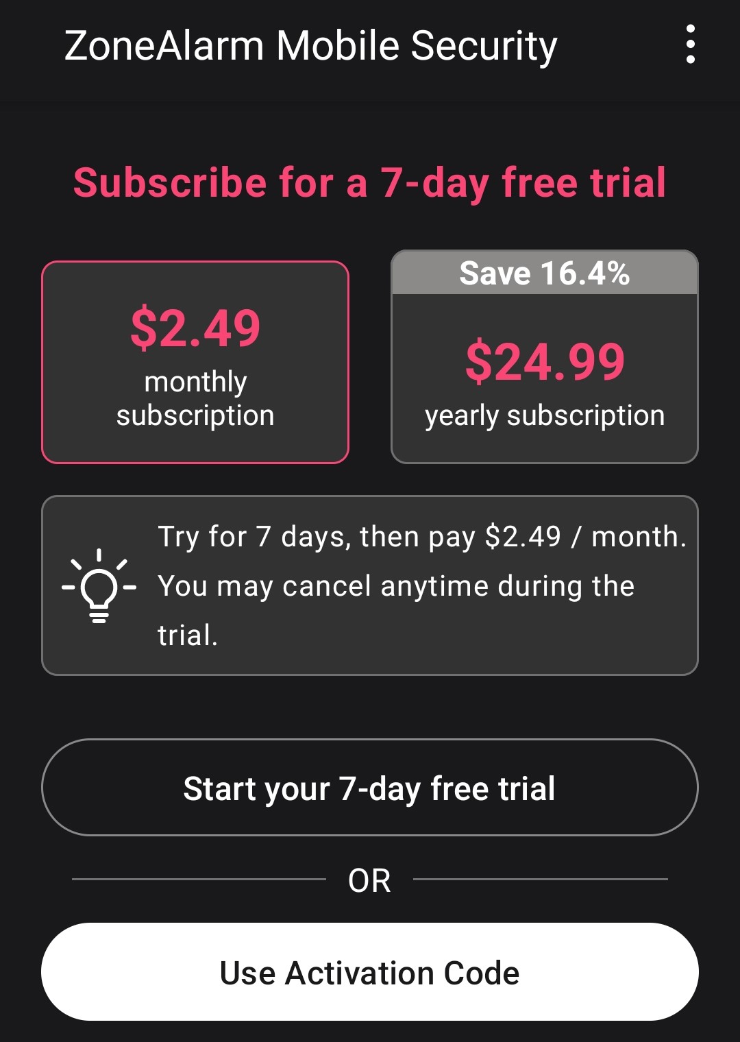 Install ZoneAlarm Mobile Security via Google Play – ZoneAlarm Support ...